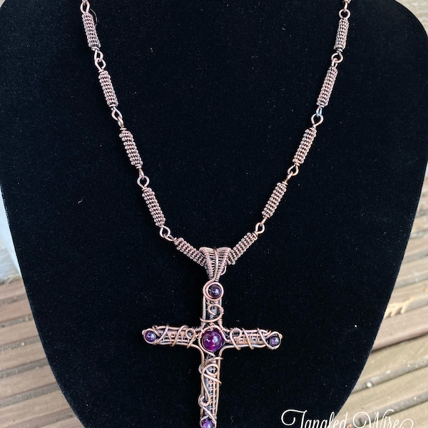 Wire Cross - Etsy
