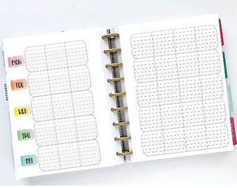 Happy Planner Printable - Classic - Teacher - Lesson Plan - One Week ...