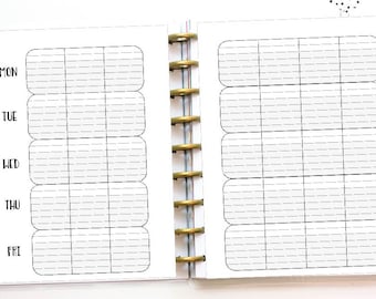 Happy Planner Printable Classic Teacher Lesson Plan | Etsy