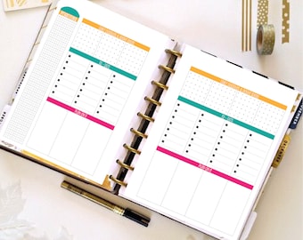 Happy Planner Printable Miss Maker Weekly Layout BIG Size | Etsy