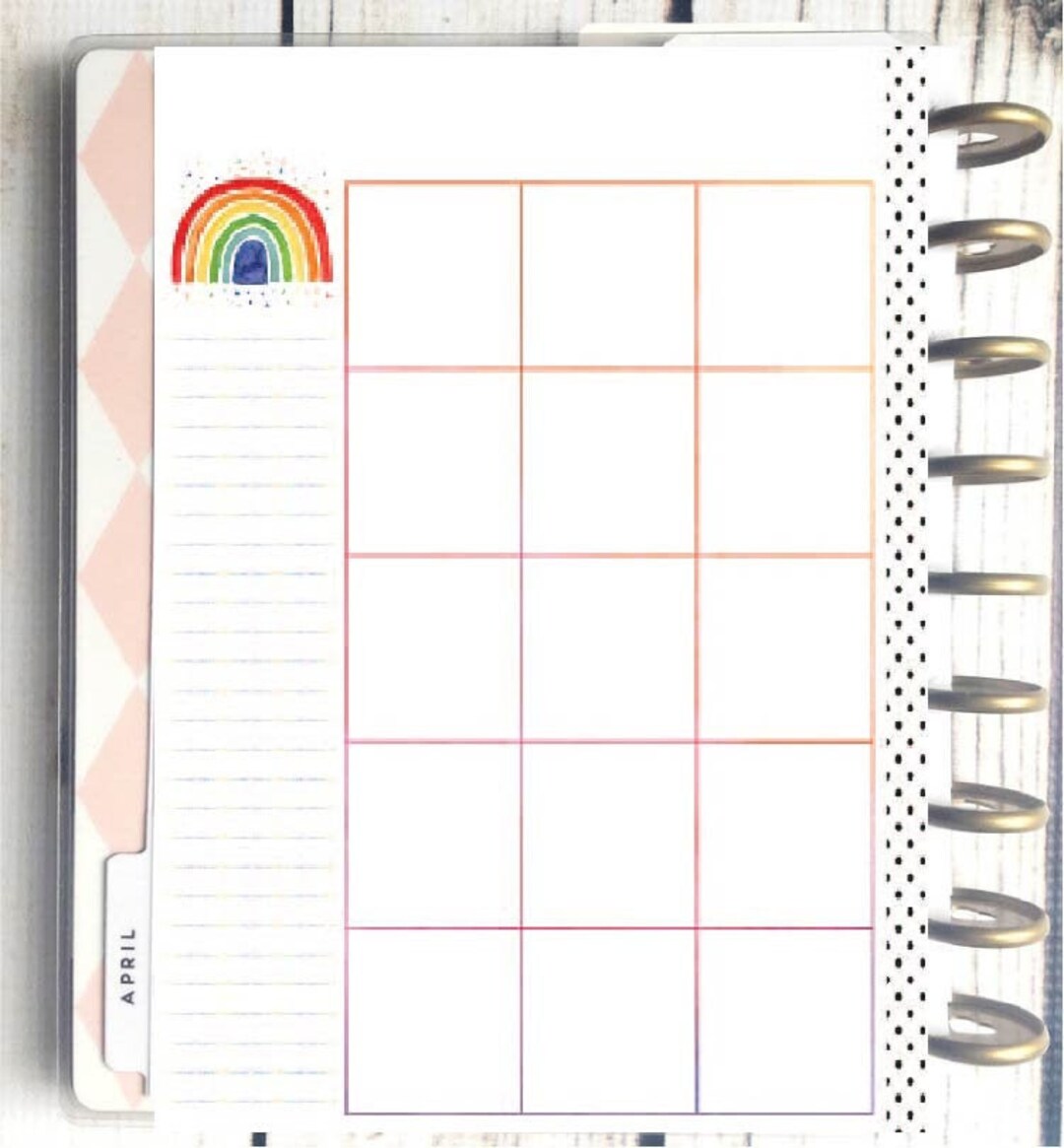 Happy Planner Printable - Pride Theme - Love is Love - Classic Size ...
