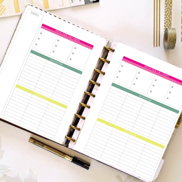 Faith Planner Insert - Etsy