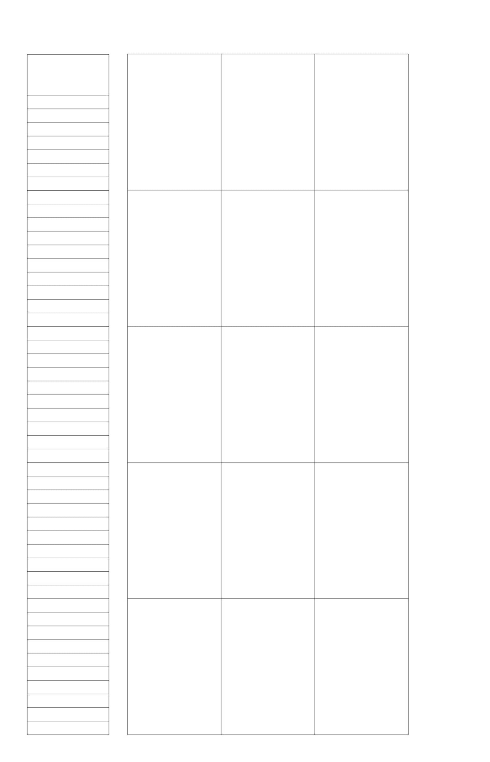Happy Planner Printable Blank Calendar Mini Size Undated Plain and ...