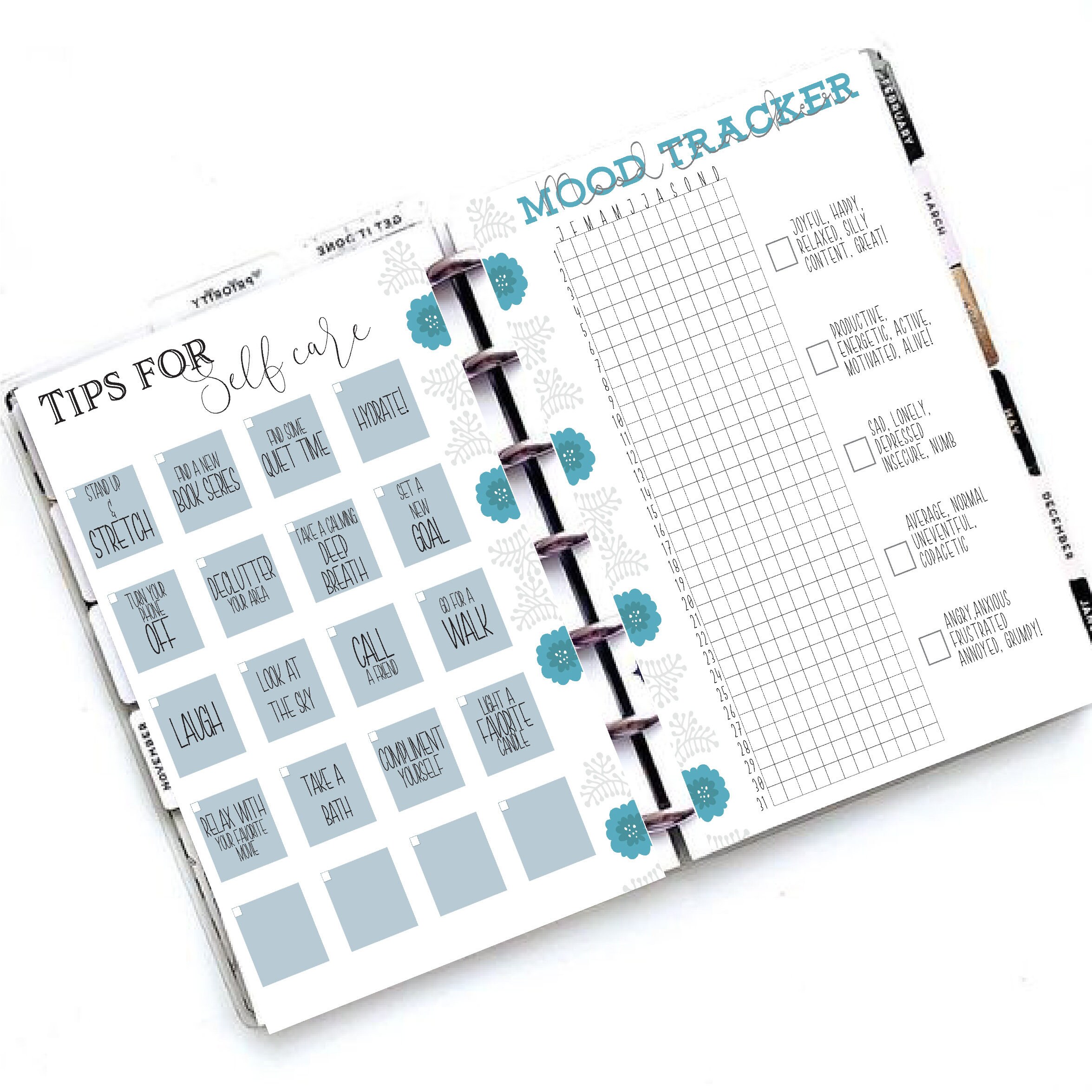 Happy Planner Printable Mini Size Wellness Full Expansion - Etsy