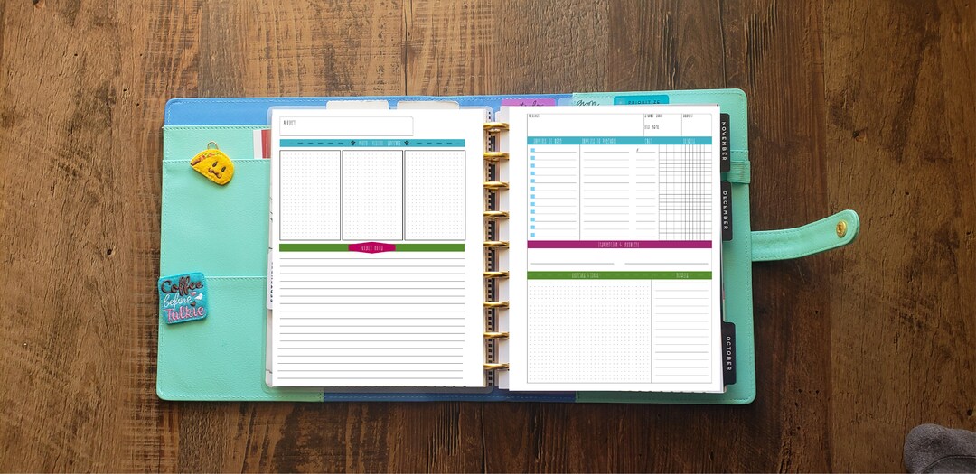 Happy Planner Printable - Miss Maker Extras Layout - Classic Size ...