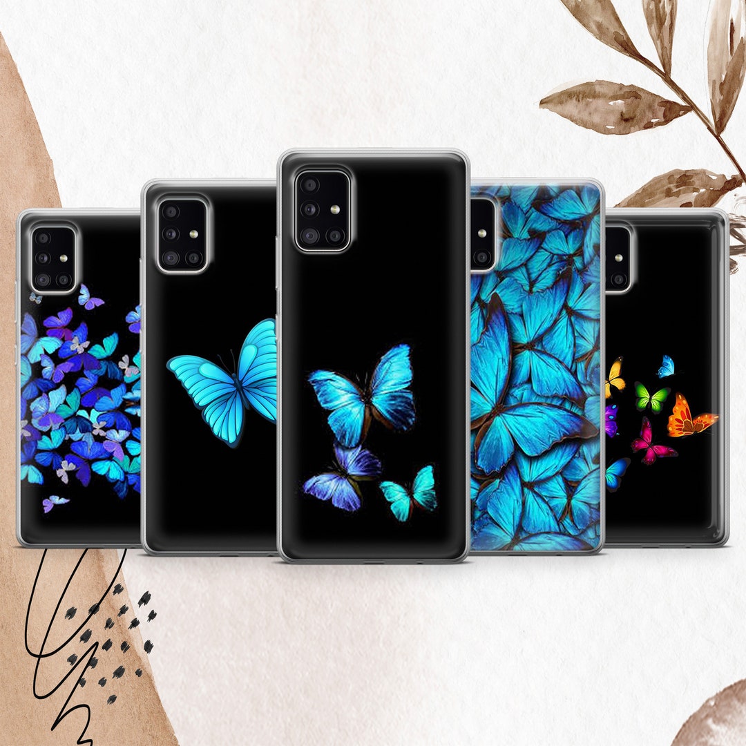 Butterfly Phone Case Butterflies Cover for Samsung S25 S25 Ultra S25 ...