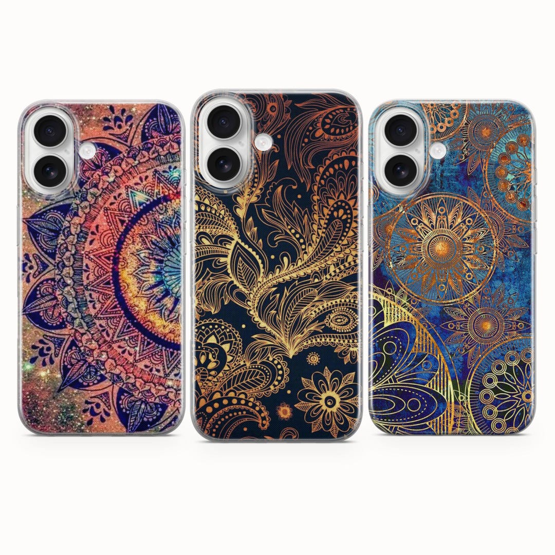 Mandala Phone Case Mandala Art Cover for iPhone 17e 17pro Max 16e 16pro ...