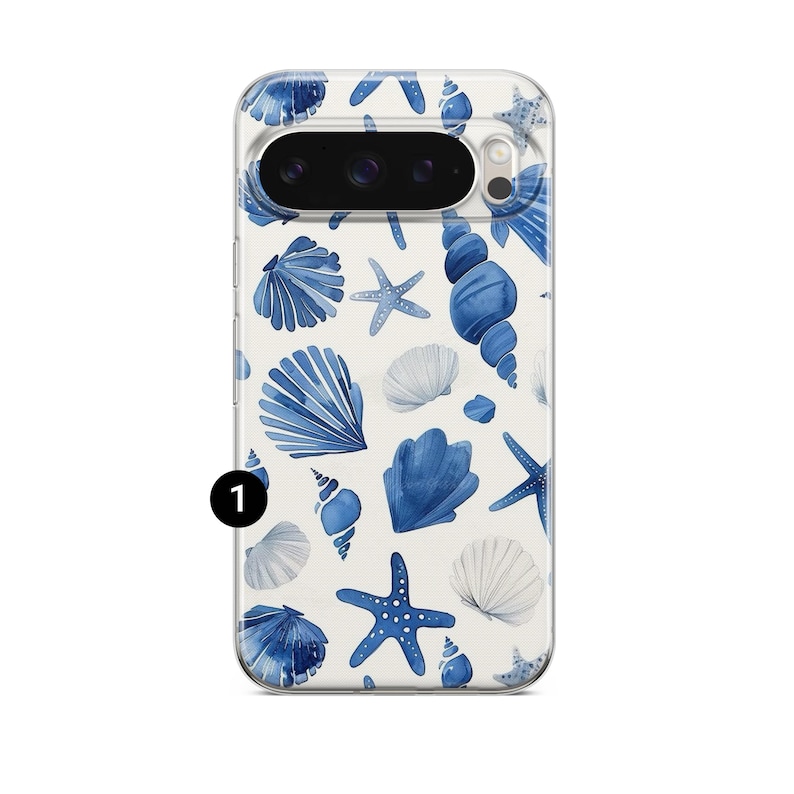 Seashell Phone Case Starfish Pattern Cover Fit for Google Pixel 10A ...