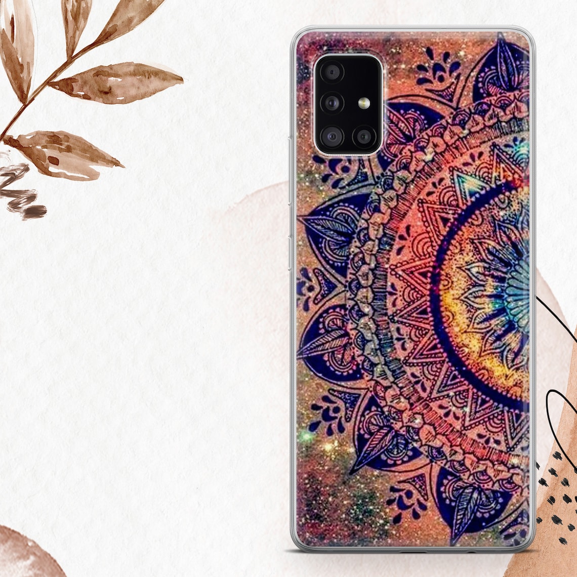 Mandala Phone Case Mandala Art Cover for Samsung A13 A32 - Etsy