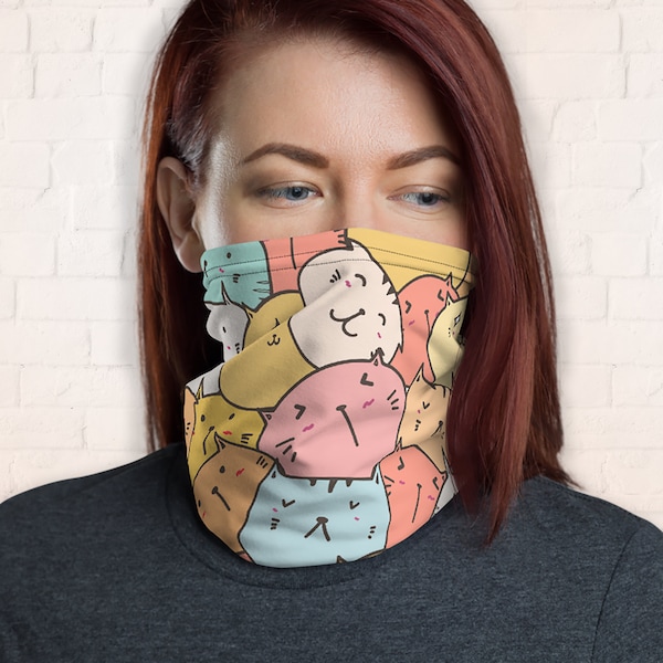 Funny Cat Face Mask - Etsy