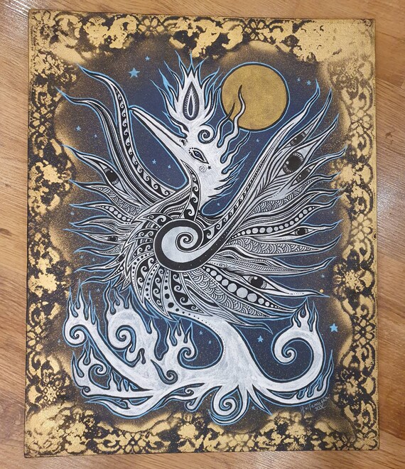 Water Pheonix Limited Edition Fine Art Prints - Etsy