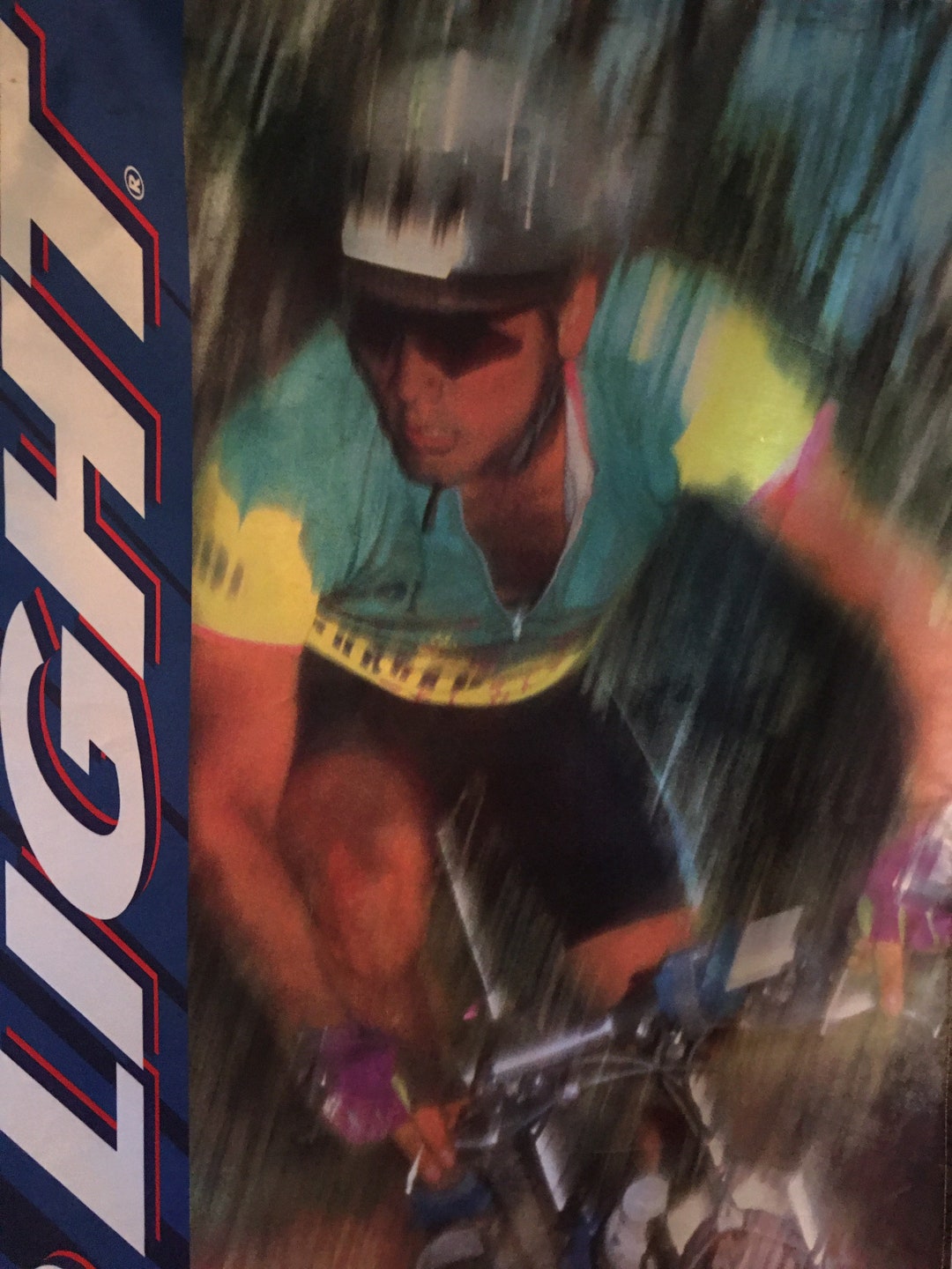 Bud Light 1996 USA Olympic Cycling Banner Bud Light Display Advertising ...