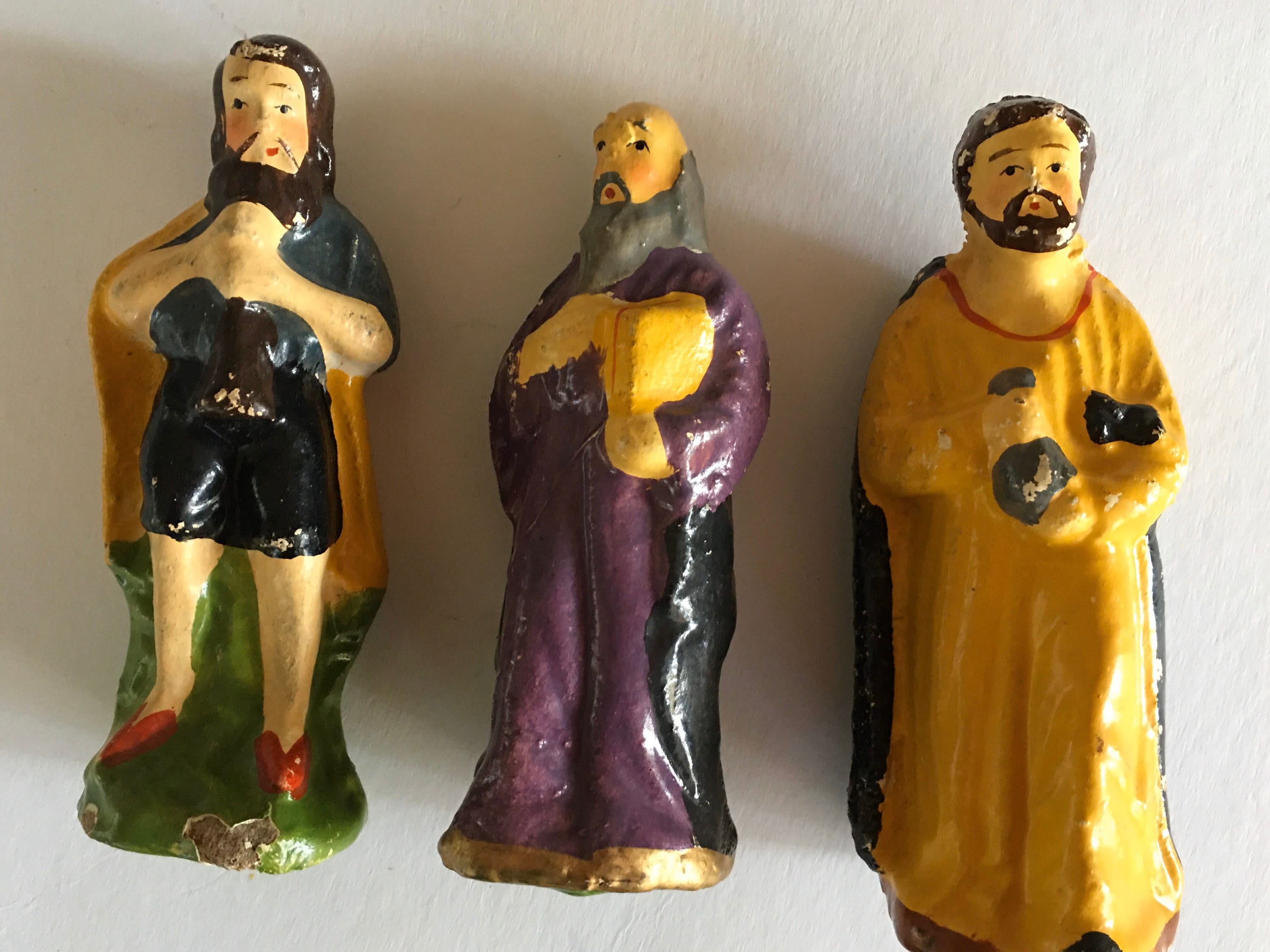 Vintage Nativity Set Creche 1950s Japan Holy Family Angel - Etsy