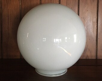 Round Glass Light Shade - Etsy