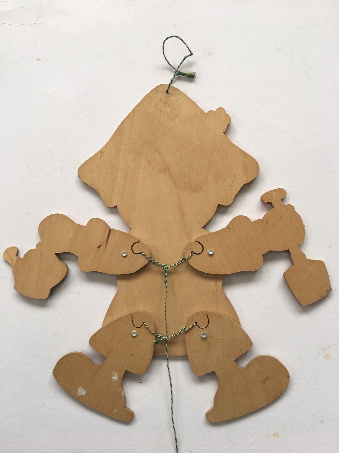 Vintage German Pull String Puppets Childs Toys Wood Puppets | Etsy