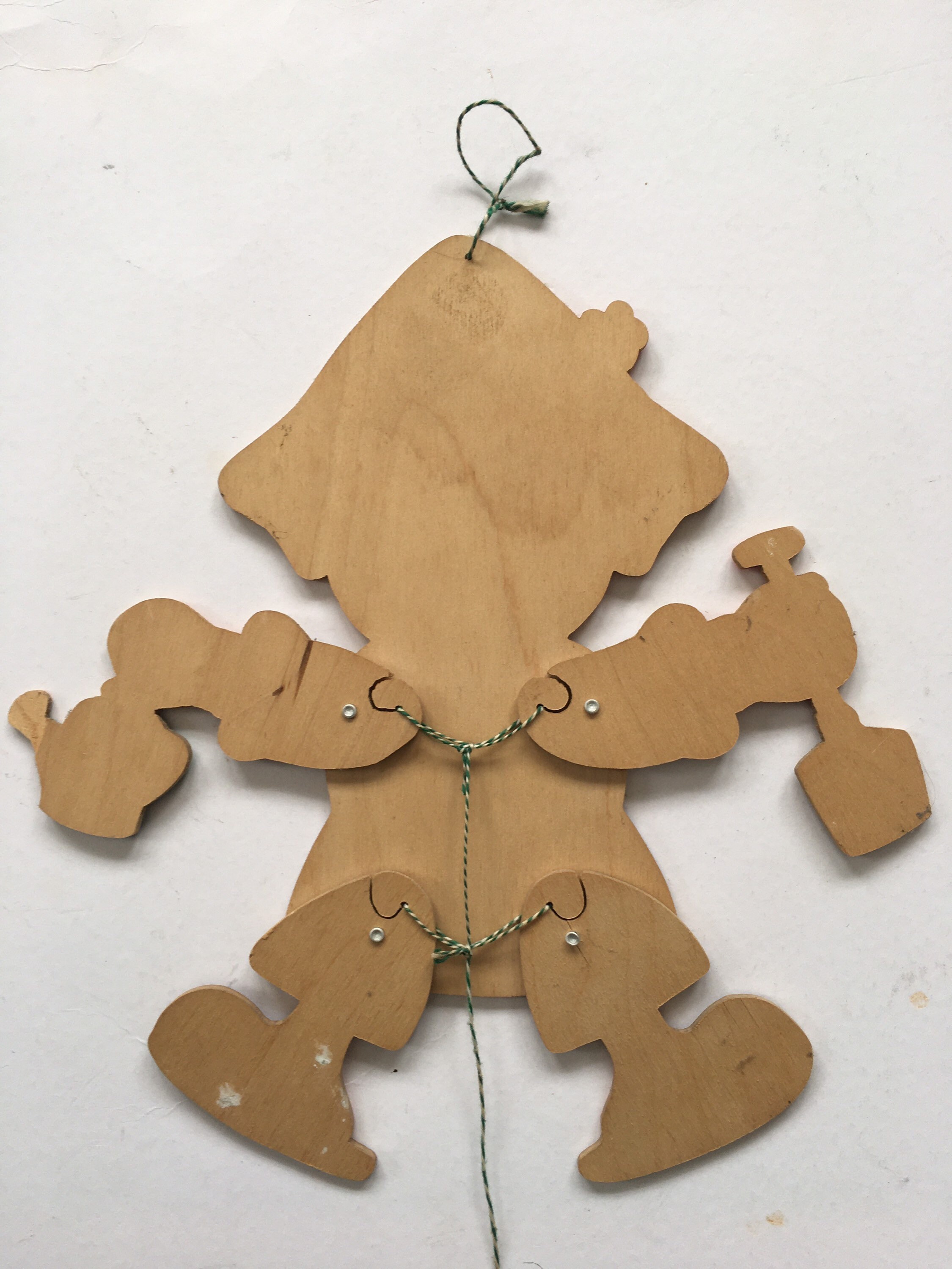 Vintage German Pull String Puppets Childs Toys Wood Puppets | Etsy