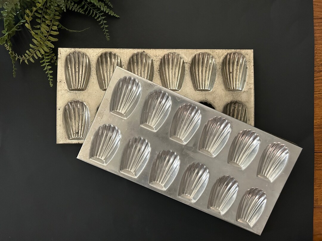 Nevco French Madeleine Mold Scalloped Cookie Butter Mold Nade in Hong ...