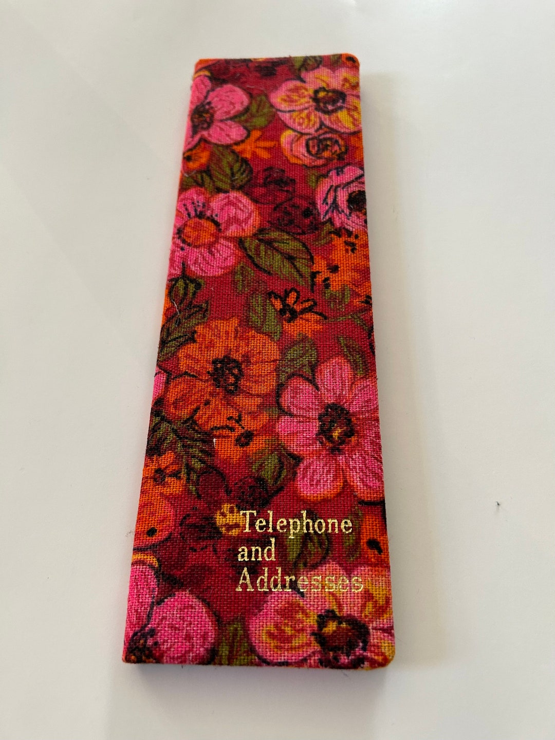Vintage Floral Telephone and Addresses Book Big Eyed Girl Illustrations ...