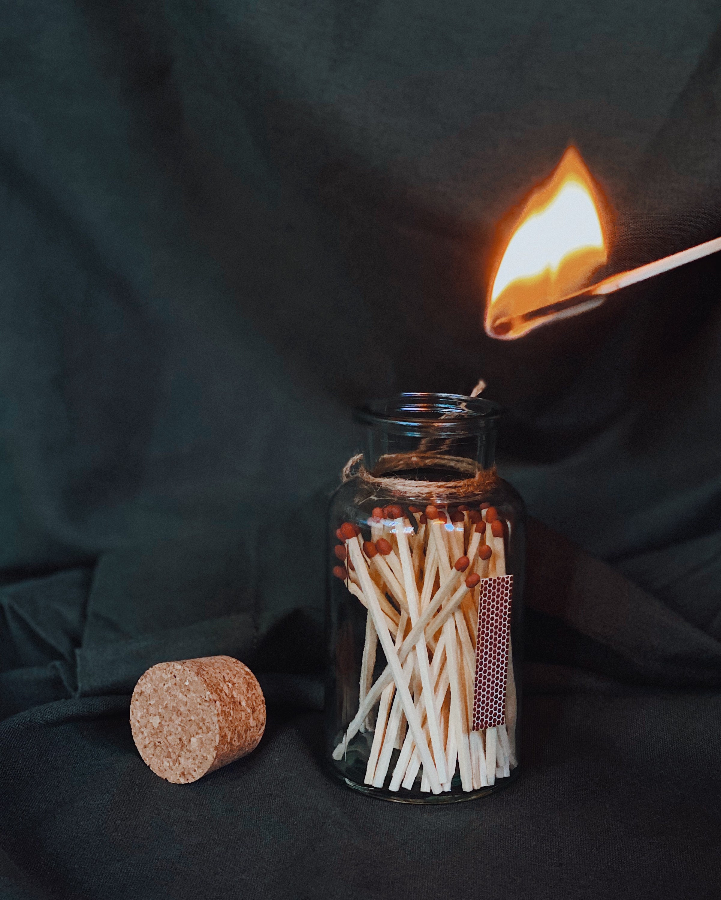 Candle Long Matches in a Bottle | Eco Friendly | Reusable | Marches in ...