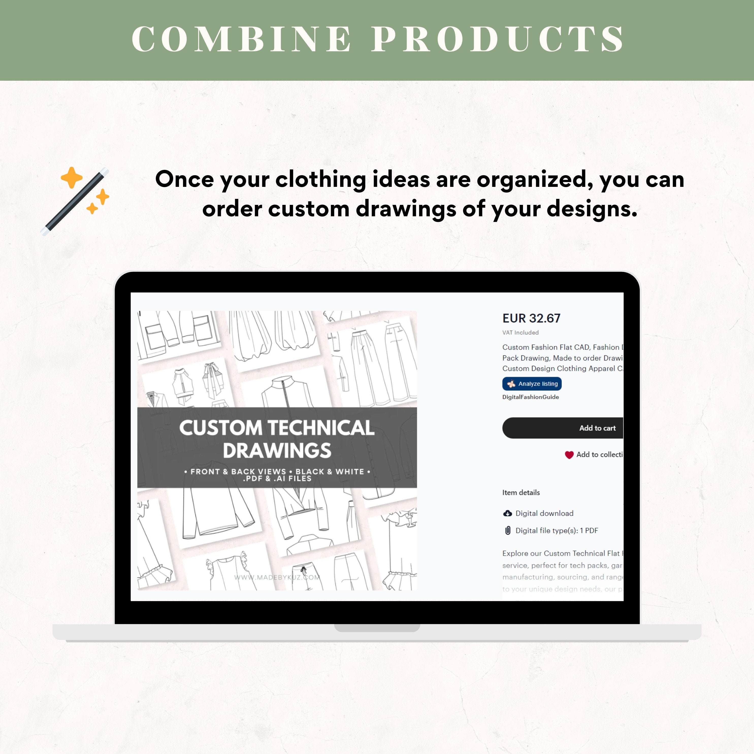 Style Vision Board Canva Template DIY, Editable Fashion Product Guide ...