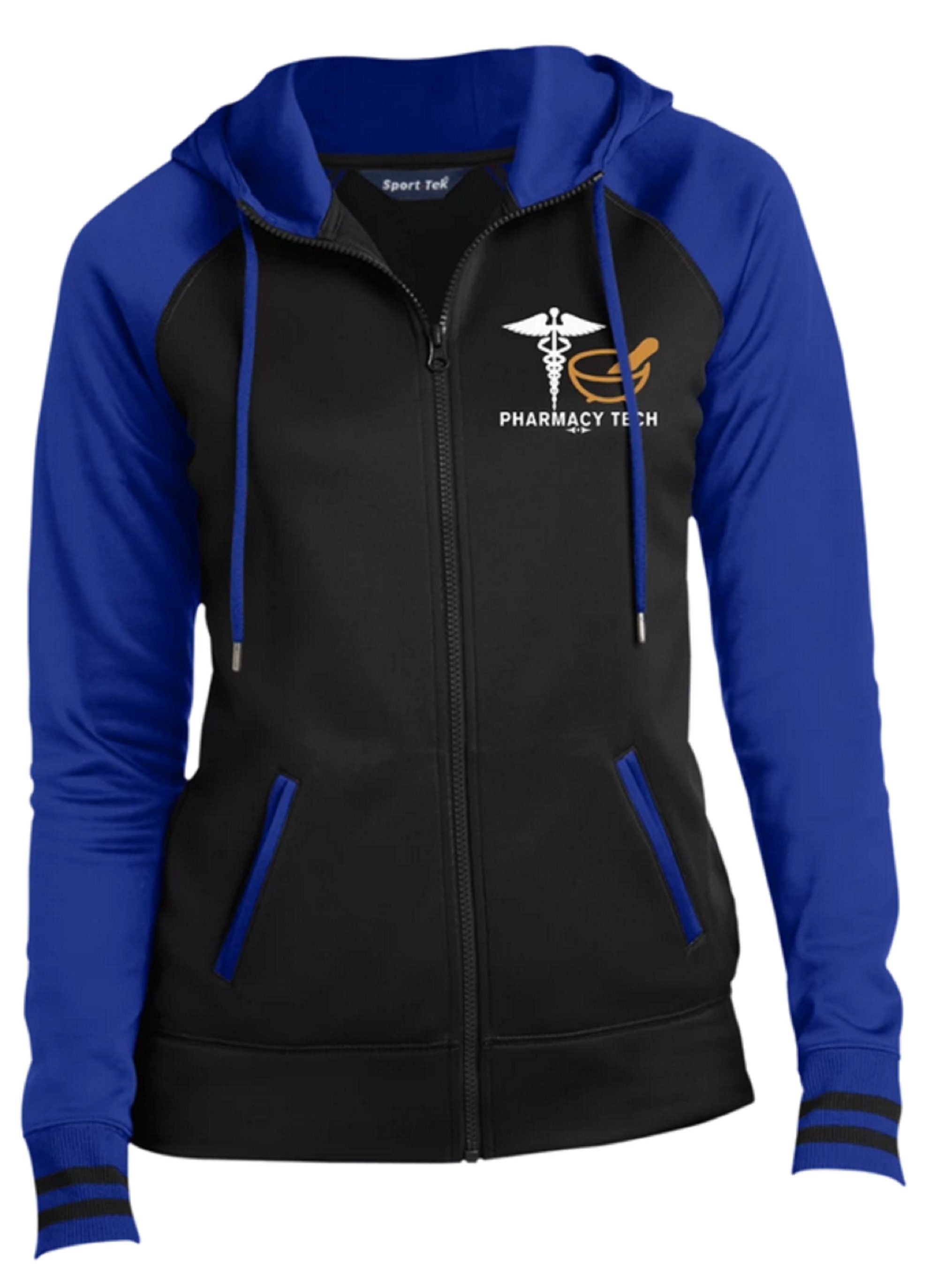 Pharmacy Tech Jacket Personalized Hooded Varsity Jacket for | Etsy