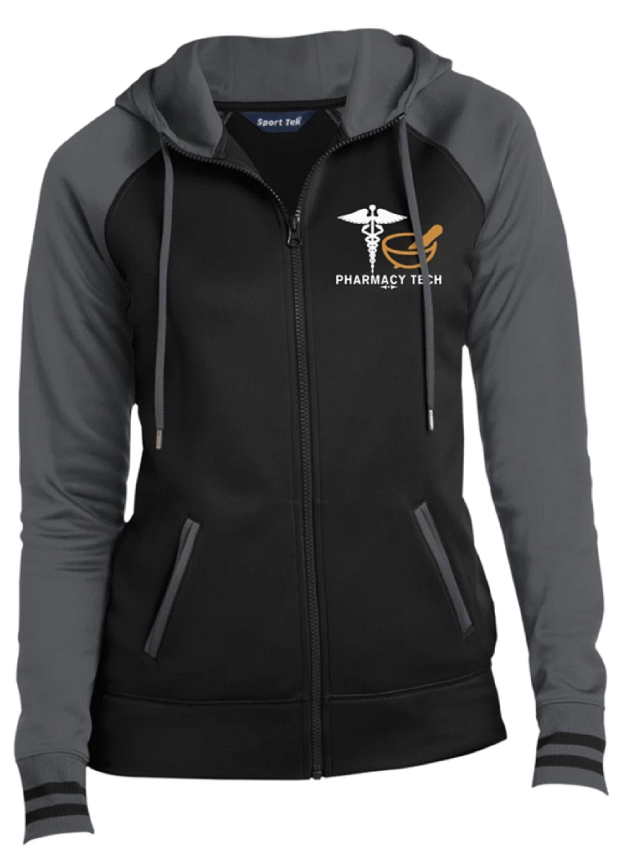 Pharmacy Tech Jacket Personalized Hooded Varsity Jacket for | Etsy