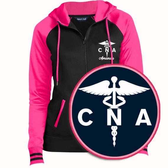 Certified Nurse Assistant Jacket Personalized Hooded Varsity - Etsy