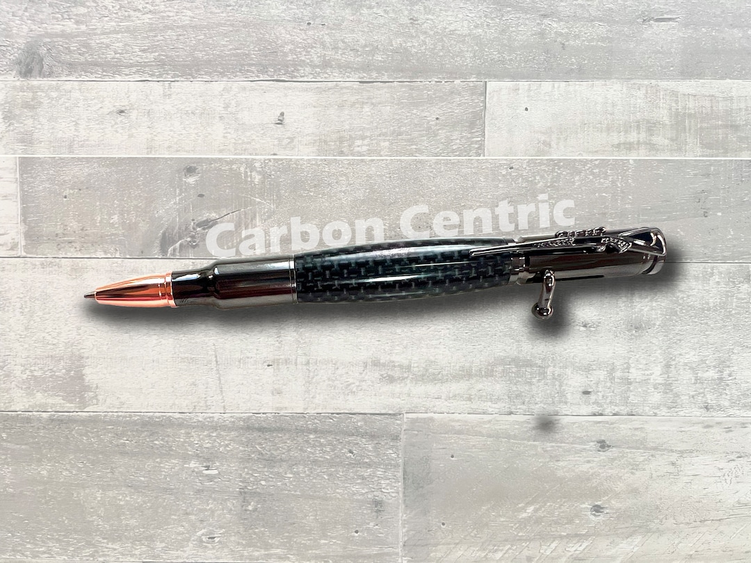 Carbon Fiber Bolt-action Pen, 50 Caliber Pen, Rifle Pen, Carbon Fiber ...