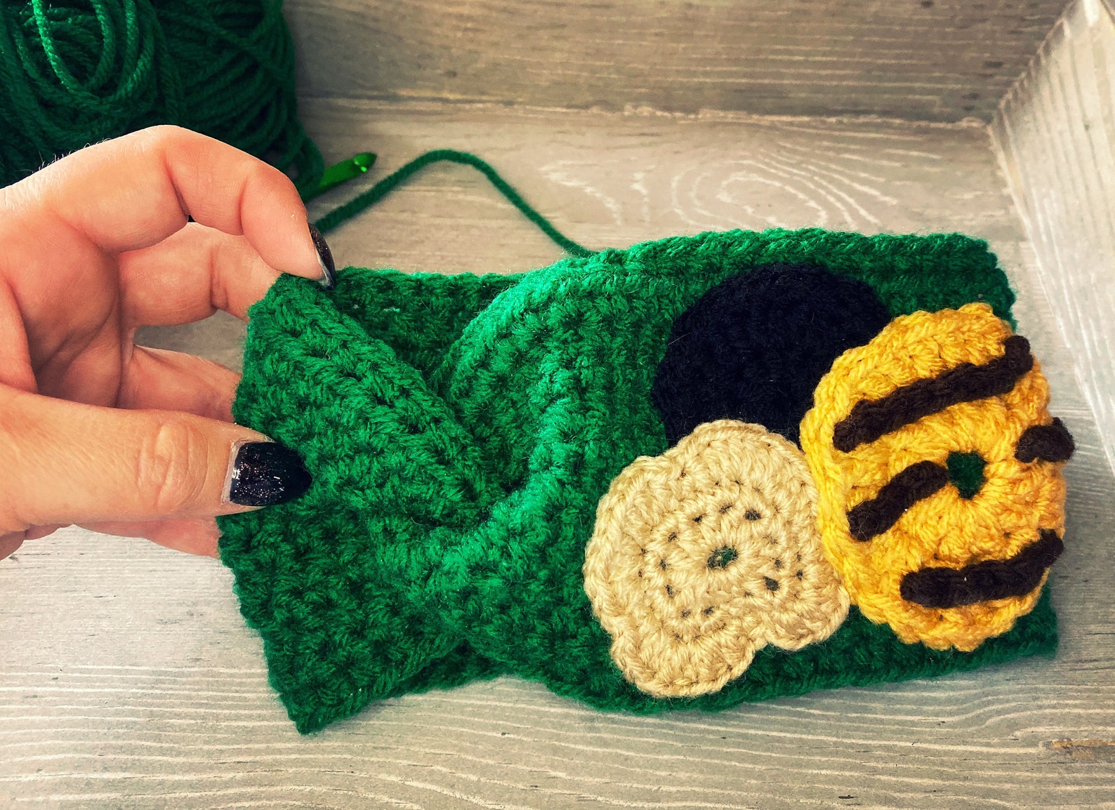 Girl Scout Inspired Cookie Headband/ear Warmer , Girl Scouts ...