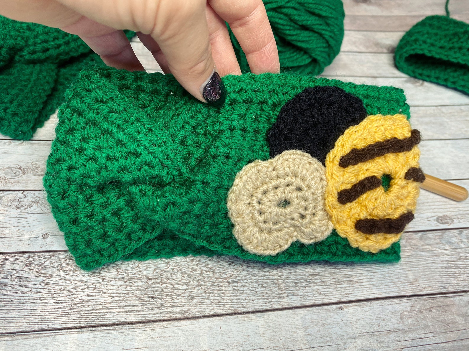 Girl Scout Inspired Cookie Headband/ear Warmer , Girl Scouts ...