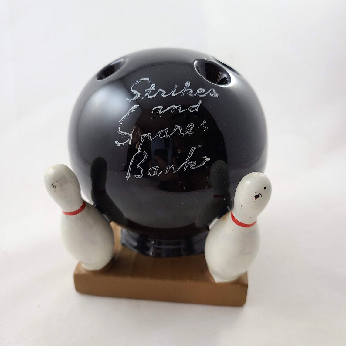 Bowling Coin Bank / Strikes and Spares Bank / | Etsy