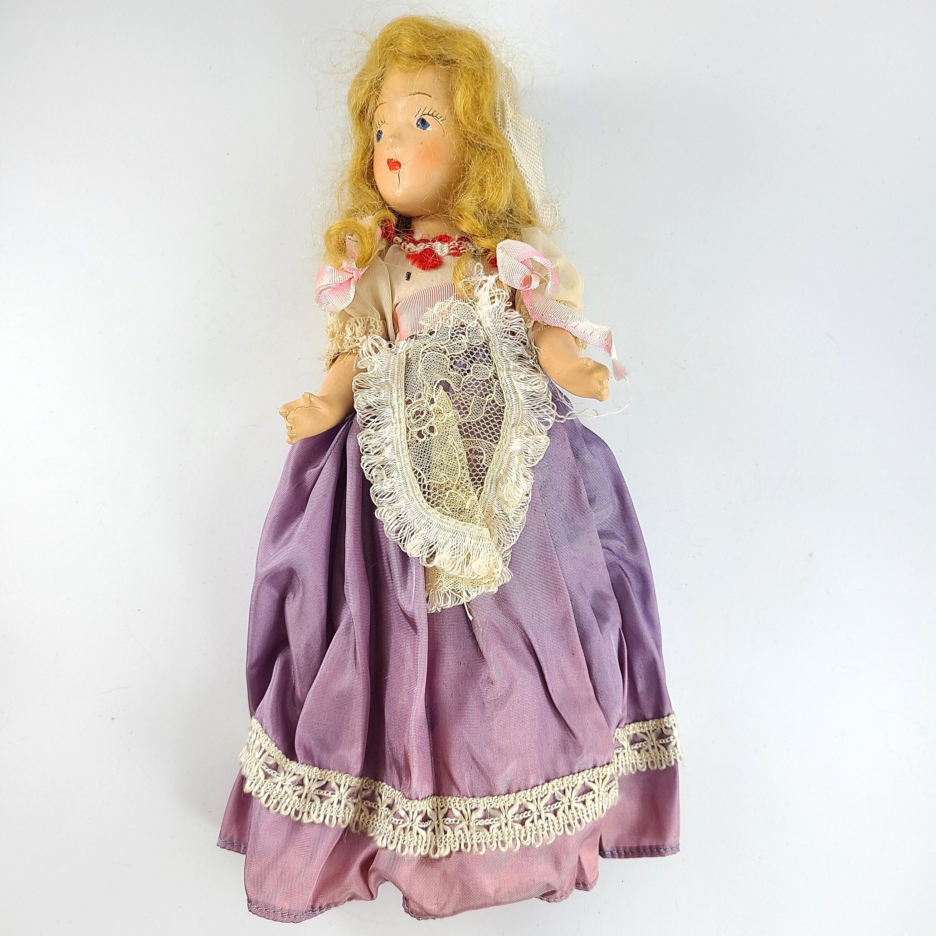 Pair of 1940's Dream World Dolls With Original Box / 1940 Composition ...