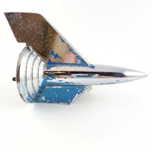 1950's Oldsmobile Rocket Hood Ornament / Rocket 88 Hood Ornament ...
