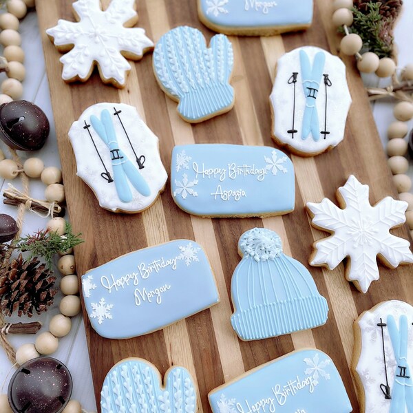 Winter Sugar Cookies - Etsy