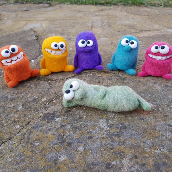 Felt Monsters - Etsy