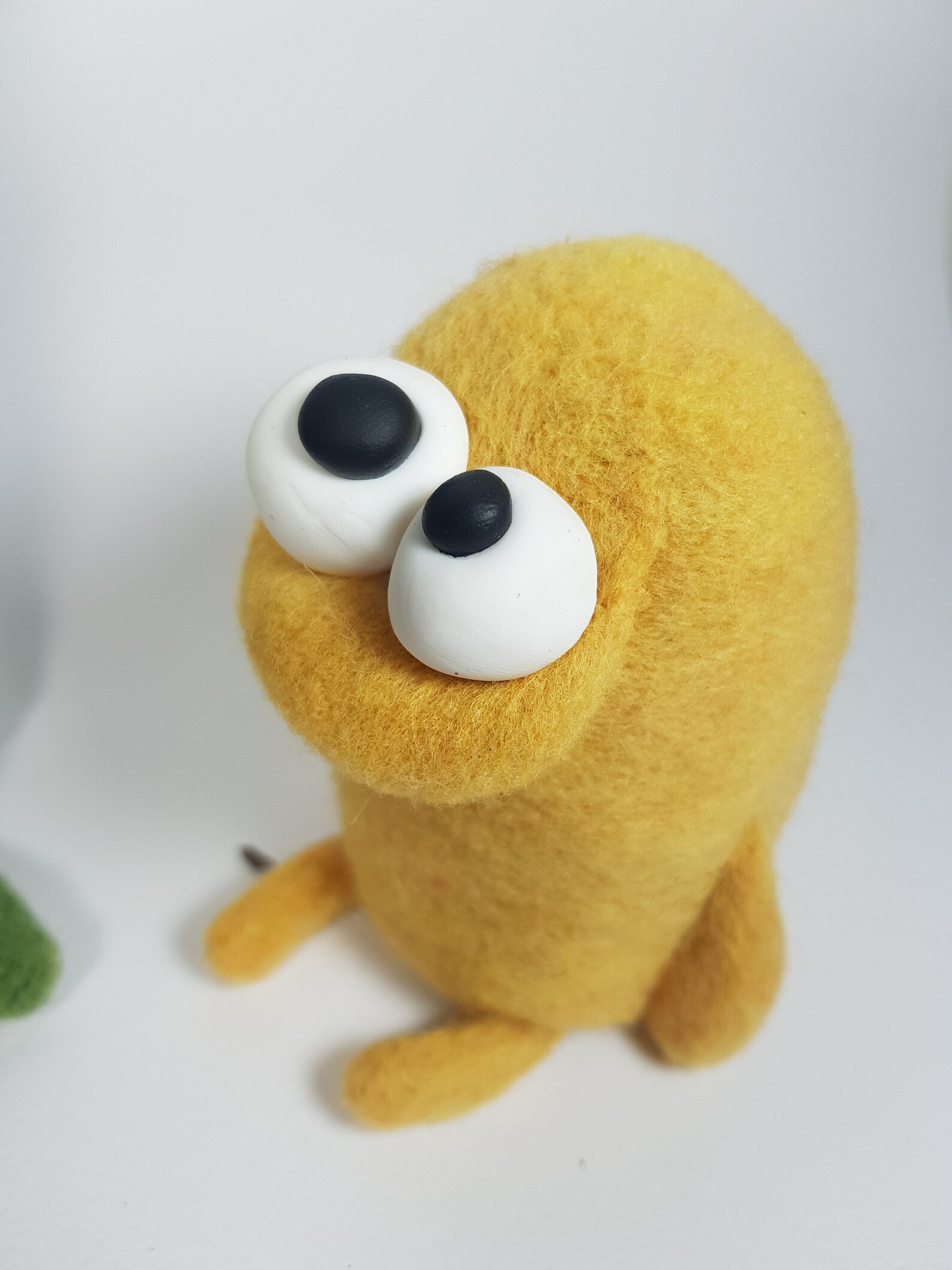 Felted Long Monster With Short Monster Friend, Room Decoration - Etsy