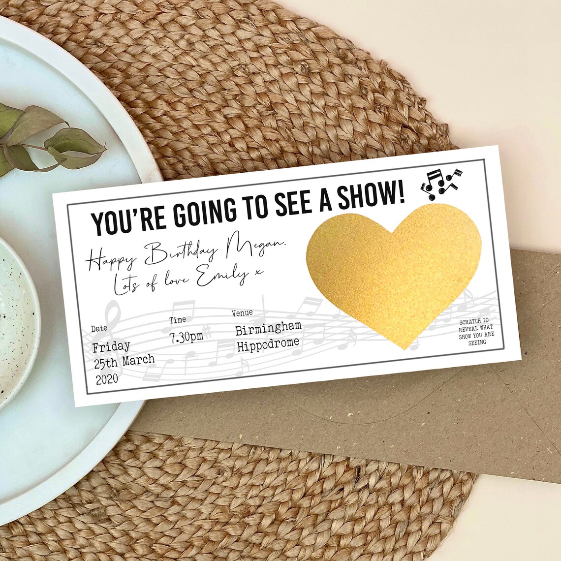 Personalised Surprise Birthday Card Personalised Surprise - Etsy