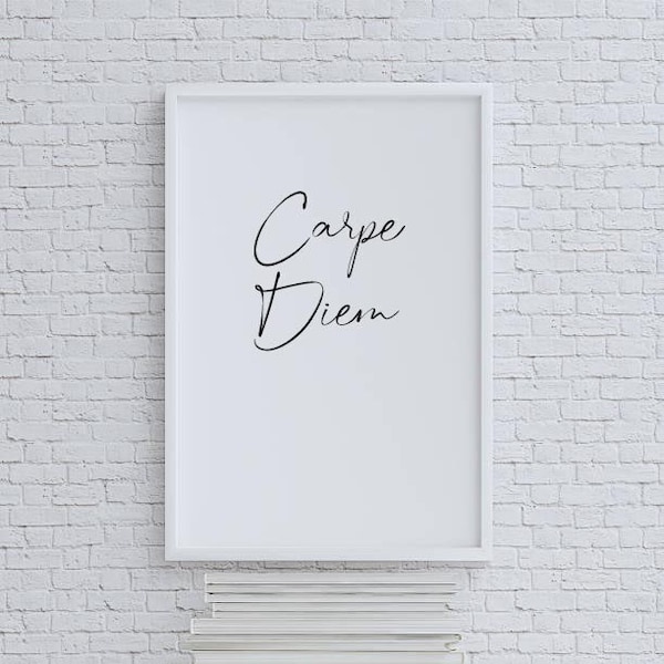 Carpe Diem Art - Etsy UK