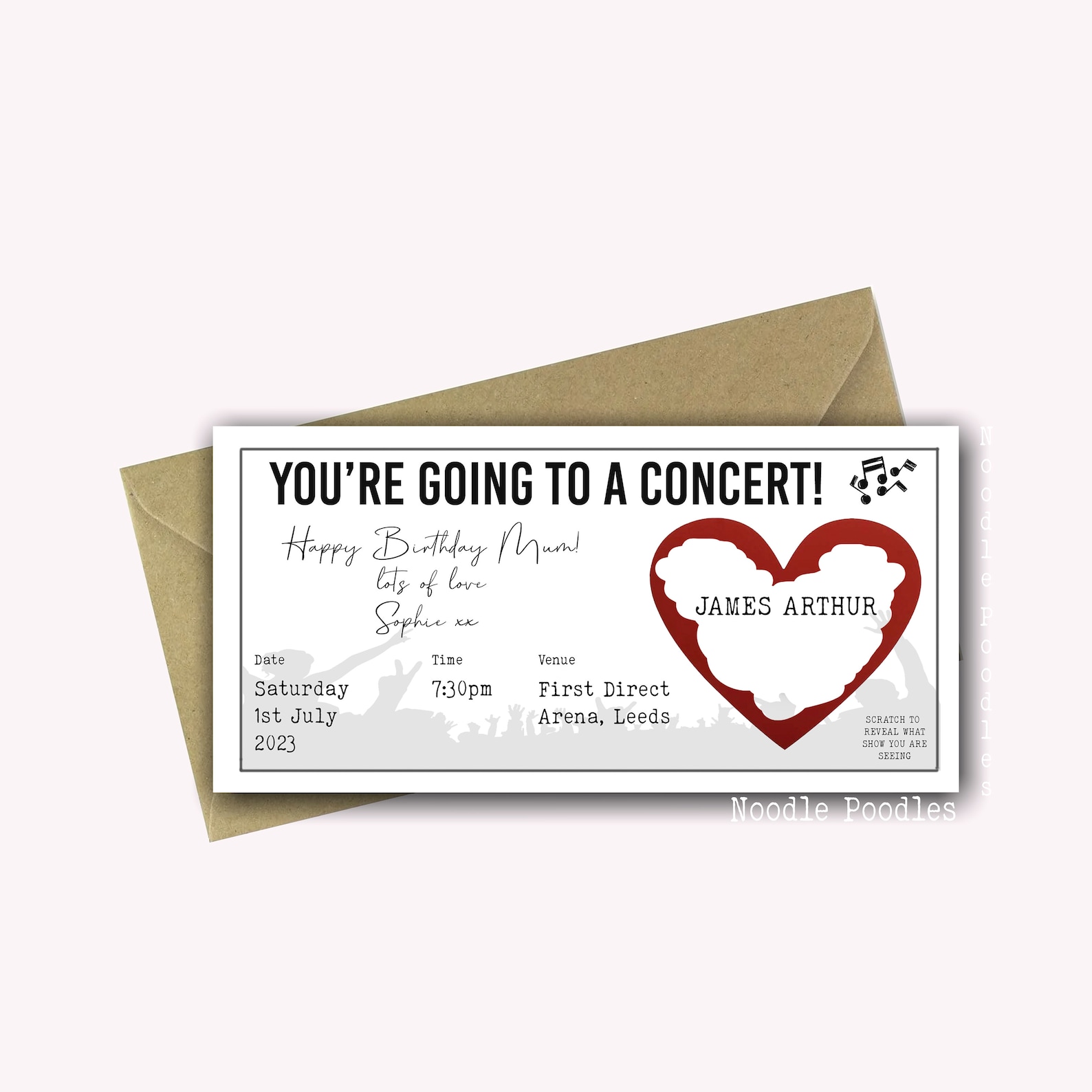 OASIS | Personalised Surprise Birthday Card | Personalised Surprise ...