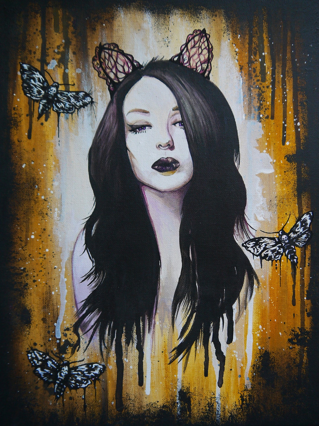 Death - Sandman - Fine Art - Neil Gaiman - Surreal - Comic Art ...