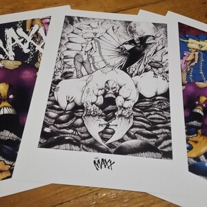 THE MAXX sam Keith Tribute Piece Comic Art Original Art Print-wall Art ...