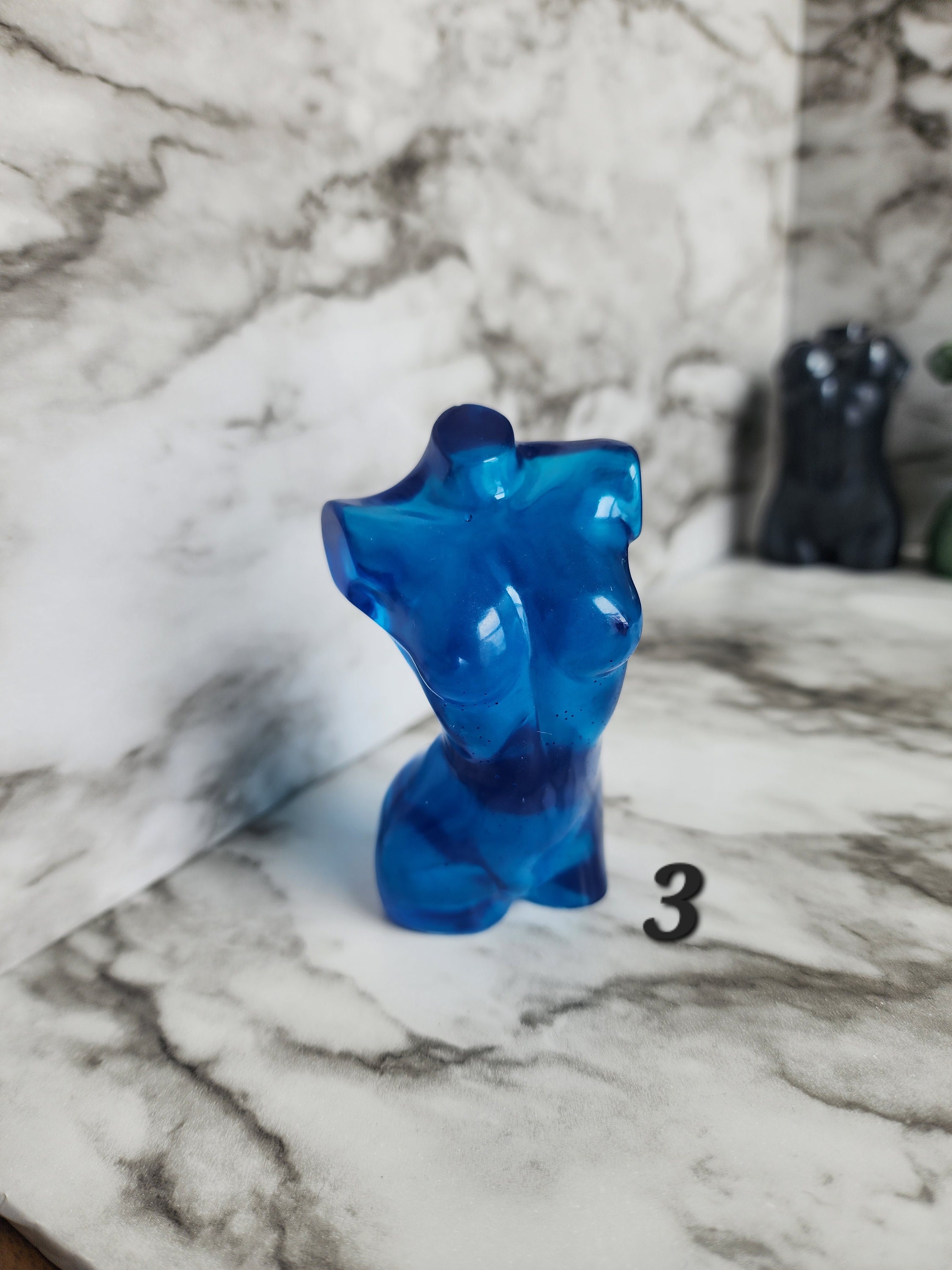 Resin Female Male Body Form Statue - Etsy