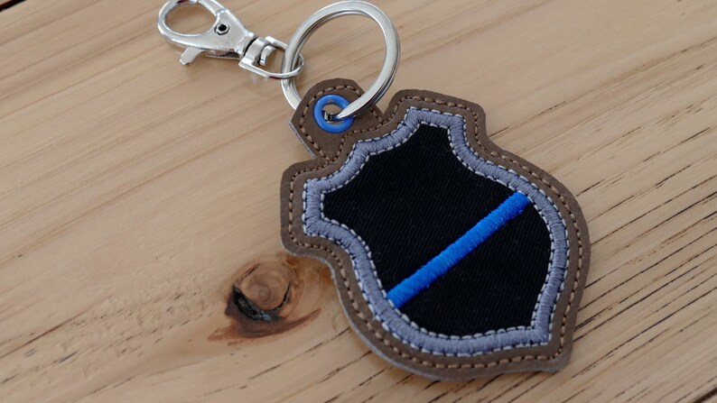 DIY-DIGITAL FILE Police Badge Back the Blue Applique Badge | Etsy