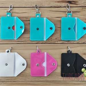 DIY-DIGITAL FILE - 5 X 7 Hoop -snap Front Flap Wallet Single Pocket ...