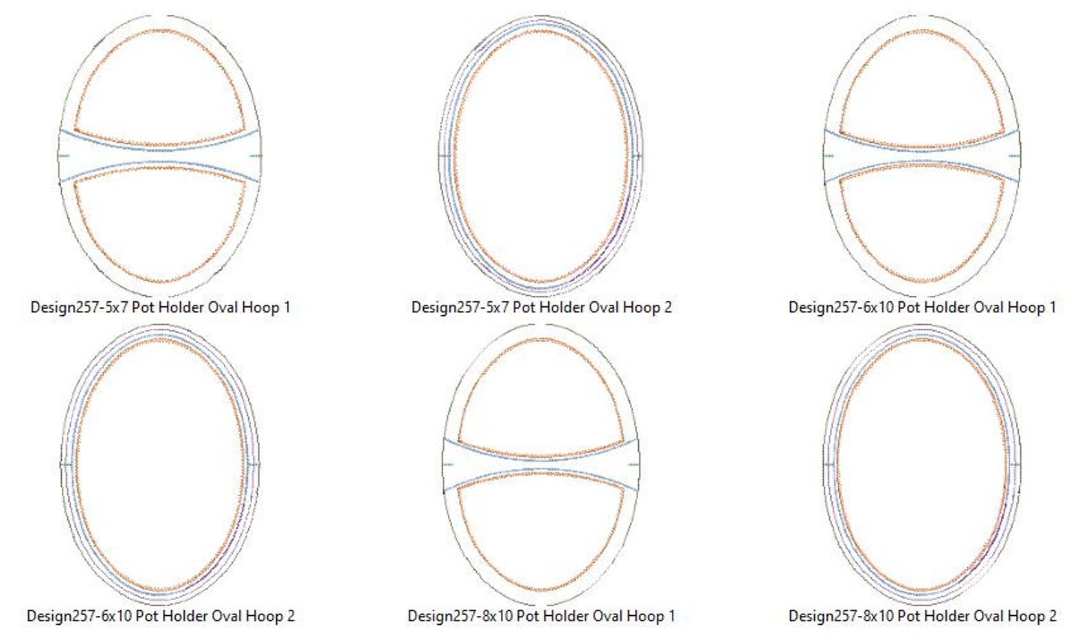 DIY-DIGITAL FILE 5x7-6x10-8x10 Hoop Oval Shaped Potholder - Etsy