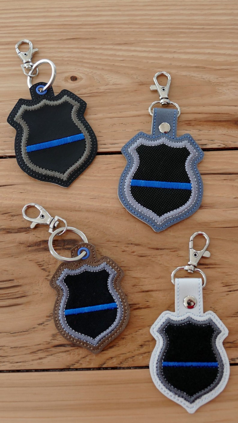 DIY-DIGITAL FILE Police Badge Back the Blue Applique Badge | Etsy