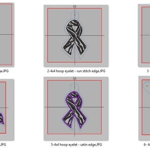 DIY-DIGITAL FILE - Zebra Rare Disease - E D S Awareness Ribbon - Snap ...