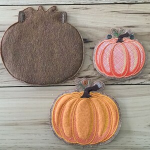 DIY-DIGITAL FILE - 4x4 to 6x10 Hoop - Pumpkin Applique Banner Piece ...