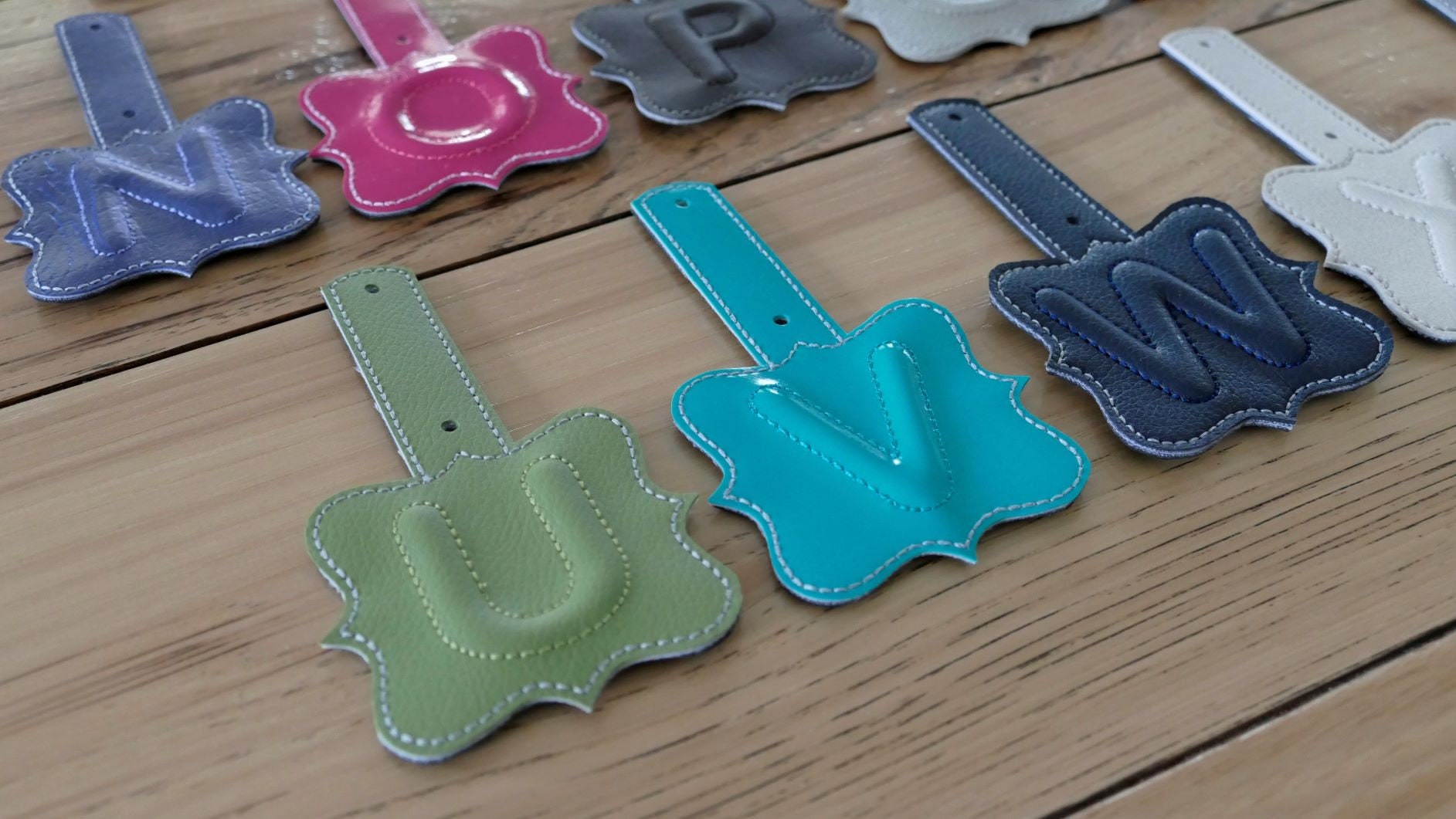 DIY-DIGITAL FILE - Puffy Letter Rounded Raised Vinyl Snap Tabs - 4x4 ...