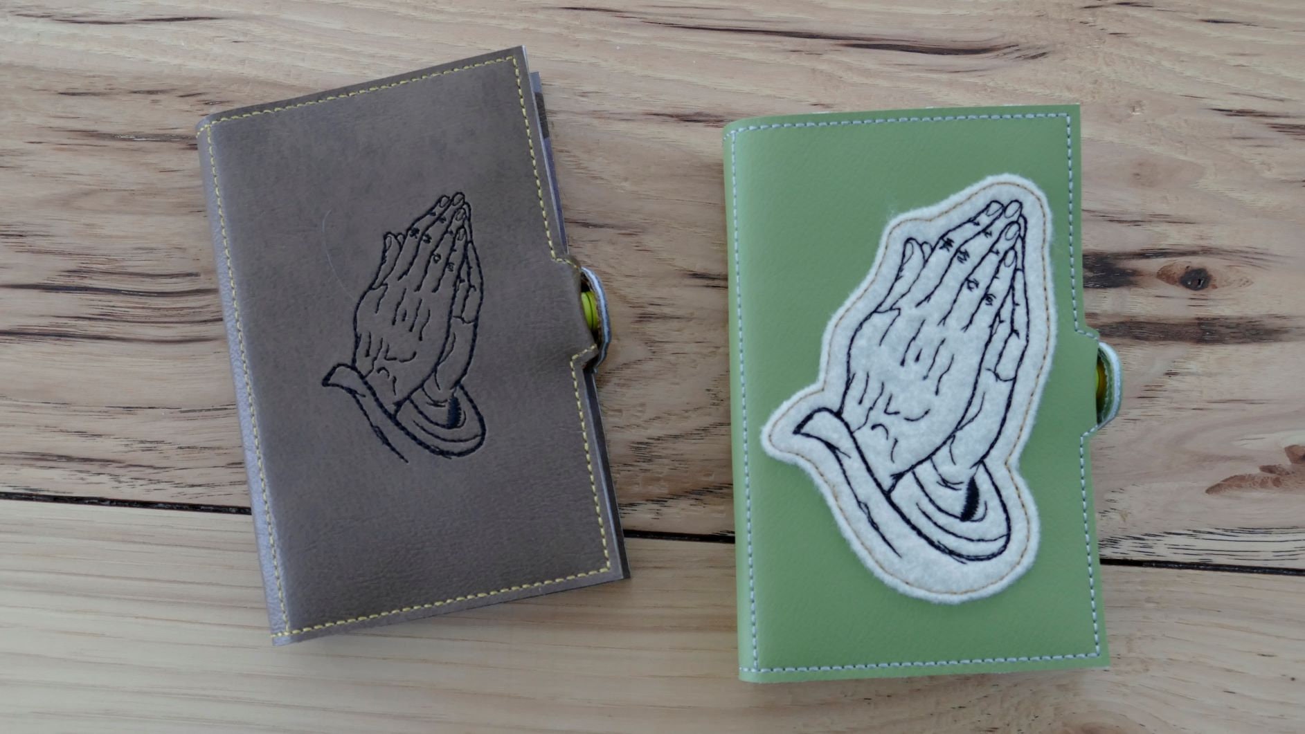 DIY-DIGITAL FILE - Praying Hands Flip Style Notepad Cover With Snap ...